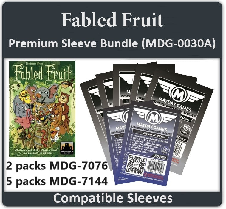 "Fabled Fruit" Compatible Card Sleeve Bundle – Maydaygames.com.br